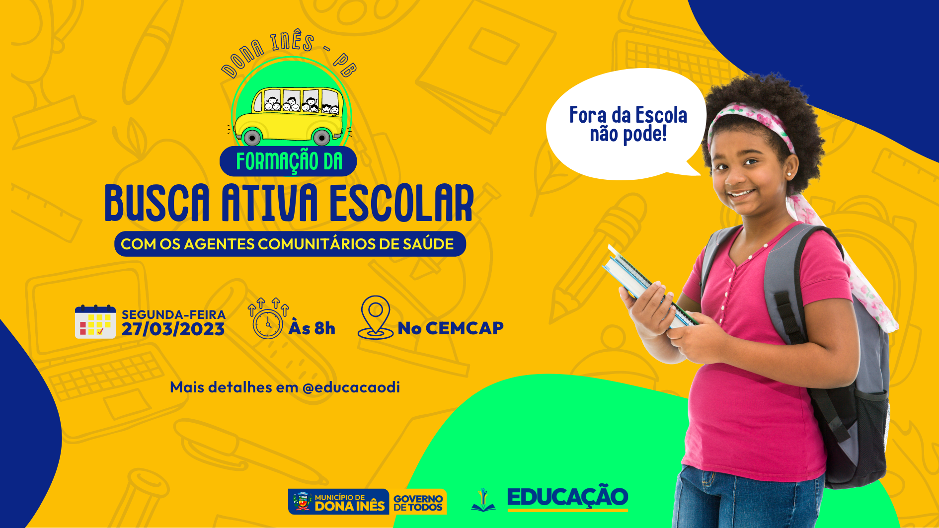 Entenda como funciona a Busca Ativa Escolar! - Prefeitura de Dona Inês - PB